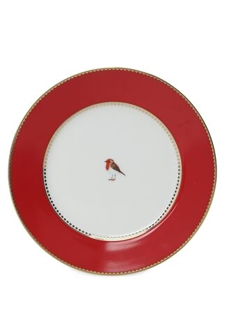 Pip Studio Love Bird Kırmızı Kek Tabağı 17 cm Pip Studio Love Bird Kırmızı Kek Tabağı 17 cm