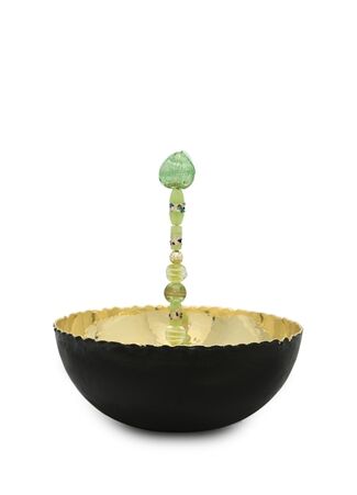 Dot Design DEKORATİF KASE Altın Rengi