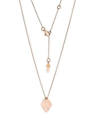 Her Story Kadın Zodiac Rose Gold Yengeç Burcu Altın Rengi Kolye Pembe EU IT Her Story Kadın Zodiac Rose Gold Yengeç Burcu Altın Rengi Kolye Pembe EU IT
