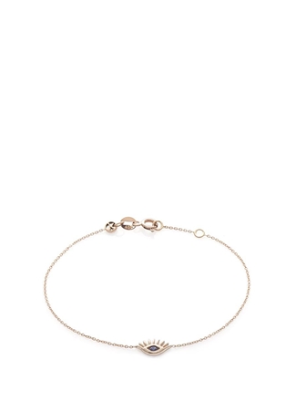 Kısmet By Milka Kadın Mavi Göz Formlu Safir Taşlı Altın Rengi Bileklik Eu Kısmet By Milka Kadın Mavi Göz Formlu Safir Taşlı Altın Rengi Bileklik Eu