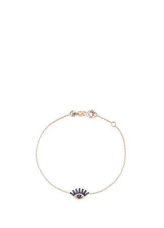 Kısmet By Milka Kadın Göz Safirli Altın Rengi Bileklik Eu