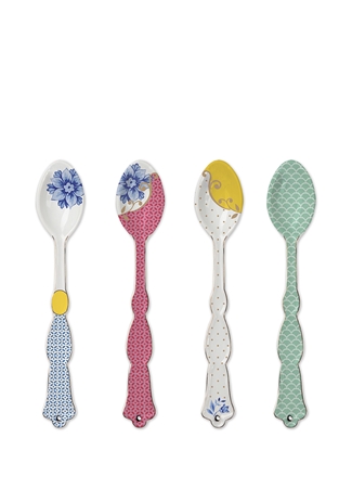 Pip Studio Royal 4lü Porselen Çay Kaşığı Seti Pembe Pip Studio Royal 4lü Porselen Çay Kaşığı Seti Pembe