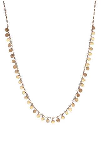 Kısmet by Milka Kadın Seed Gold Pul Sallantılı Altın Rengi Kolye EU Kısmet by Milka Kadın Seed Gold Pul Sallantılı Altın Rengi Kolye EU