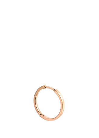 Her Story Kadın Rose Gold Yuvarlak Formlu Altın Rengi Küpe EU IT