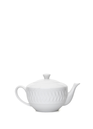 Philippe Deshoulieres Louisiane Beyaz Porselen Demlik