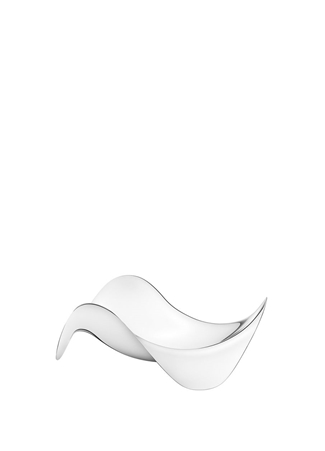 Georg Jensen Cobra Small Silver Ayna Efektli Dekoratif Kase Çok Renkli Georg Jensen Cobra Small Silver Ayna Efektli Dekoratif Kase Çok Renkli