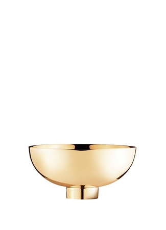 Georg Jensen Ilse Small Gold Dekoratif Kase Gri Georg Jensen Ilse Small Gold Dekoratif Kase Gri