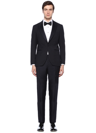 Beymen Collection Erkek Lacivert 7 Drop Kesik Şal Yaka Smokin 58 IT