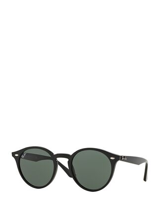 Ray-Ban Siyah Yuvarlak Formlu Güneş Gözlüğü 49 EU