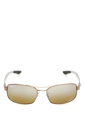 Ray-Ban Erkek Chromance Bronz Polarize Güneş Gözlüğü Kahverengi 62 EU