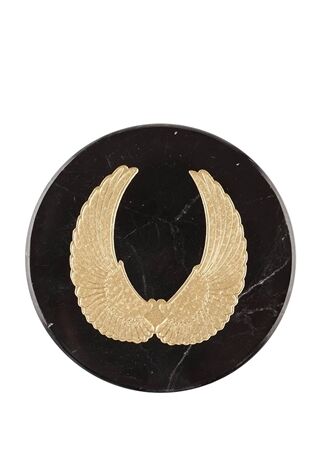 Kısmetce Kanat Bardak Altlığı Siyah