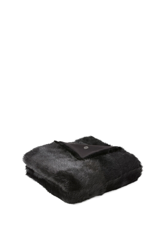 Anvogg Siyah 134x150 cm Shearling Deri Throw Çok Renkli Anvogg Siyah 134x150 cm Shearling Deri Throw Çok Renkli