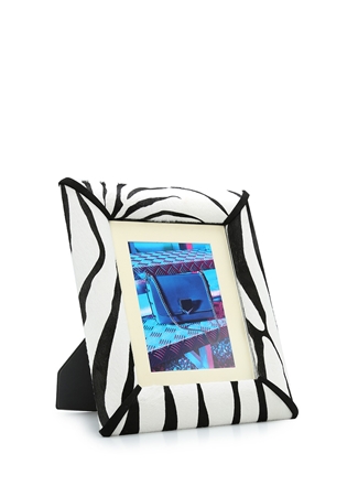 Anvogg Cavallino Zebra Desenli Deri Çerçeve Çok Renkli Anvogg Cavallino Zebra Desenli Deri Çerçeve Çok Renkli