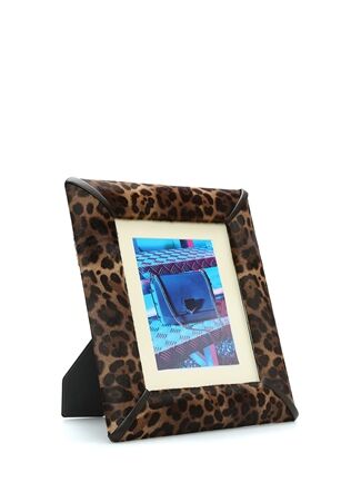 Anvogg Cavallino Leopar Desenli Deri Çerçeve Çok Renkli Anvogg Cavallino Leopar Desenli Deri Çerçeve Çok Renkli