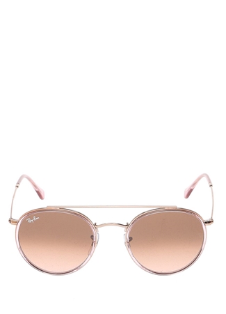 Ray-Ban Pembe Yuvarlak Formlu Güneş Gözlüğü 5 EU