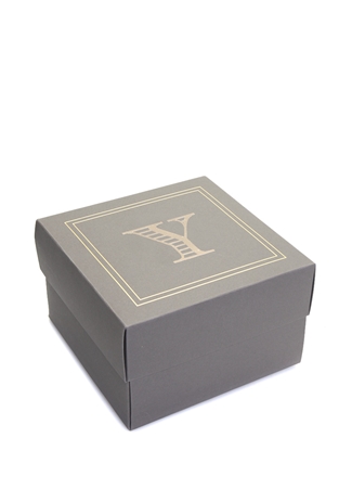 AA Paper&Co Monogram Hediye Kutusu Y Gri AA Paper&Co Monogram Hediye Kutusu Y Gri