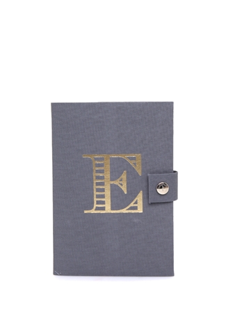 AA Paper&Co Lila Harf Baskılı Çıtçıtlı Defter Gri EU AA Paper&Co Lila Harf Baskılı Çıtçıtlı Defter Gri EU