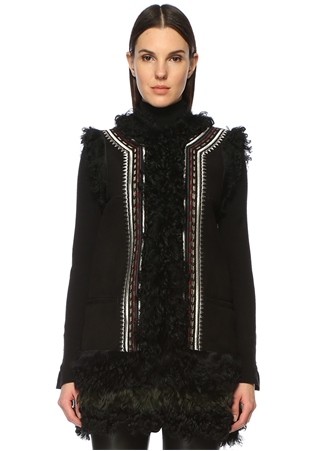 Bazaar Deluxe Kadın PALTO Siyah 42 IT Bazaar Deluxe Kadın PALTO Siyah 42 IT