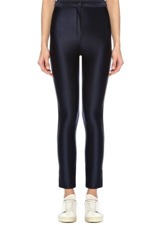 Anais & Margaux Kadın Cecile Lacivert Yüksek Bel Dar Paça Pantolon XS EU
