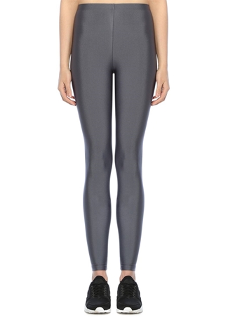 Anais & Margaux Kadın Alexandra Gri Parlak Tayt XS EU