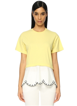 Emilio Pucci Kadın TSHIRT Beyaz L EU Emilio Pucci Kadın TSHIRT Beyaz L EU