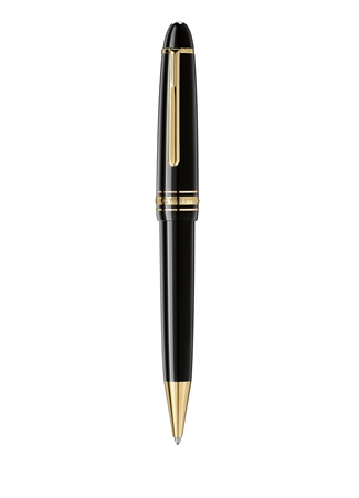Montblanc Meisterstück Gold Coated LeGrand Tükenmez Kalem Siyah EU Montblanc Meisterstück Gold Coated LeGrand Tükenmez Kalem Siyah EU