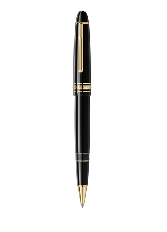 Montblanc Meisterstück Gold Coated LeGrand 62 Roller Kalem Siyah EU Montblanc Meisterstück Gold Coated LeGrand 62 Roller Kalem Siyah EU