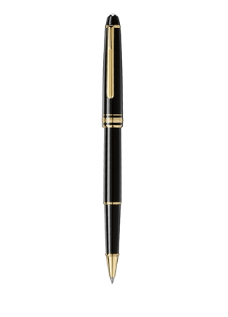 Montblanc Meisterstück Gold Coated LeGrand 63 Roller Kalem Siyah EU Montblanc Meisterstück Gold Coated LeGrand 63 Roller Kalem Siyah EU