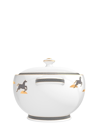 Memo Tuberose Soup Tureen 1900 Gr Mum Çok Renkli Memo Tuberose Soup Tureen 1900 Gr Mum Çok Renkli