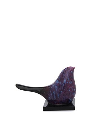 Dot Design Mor Hüma Kuşu Formlu Porselen Dekoratif Obje Çok Renkli Dot Design Mor Hüma Kuşu Formlu Porselen Dekoratif Obje Çok Renkli