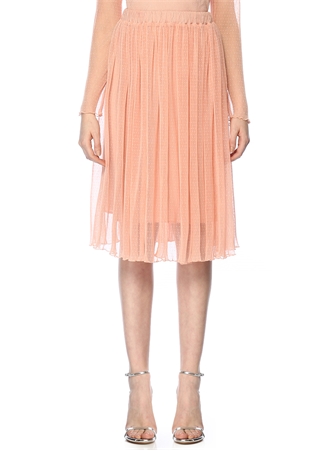 Baum Und Pferdgarten Kadın Sigrid Pembe Puanlı Midi Etek 38 FR Baum Und Pferdgarten Kadın Sigrid Pembe Puanlı Midi Etek 38 FR