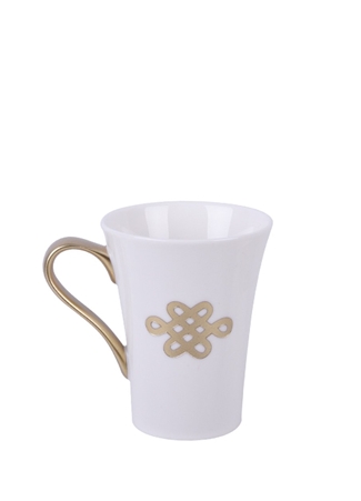 Kısmetce Mistik Düğüm Kupa Beyaz Kısmetce Mistik Düğüm Kupa Beyaz