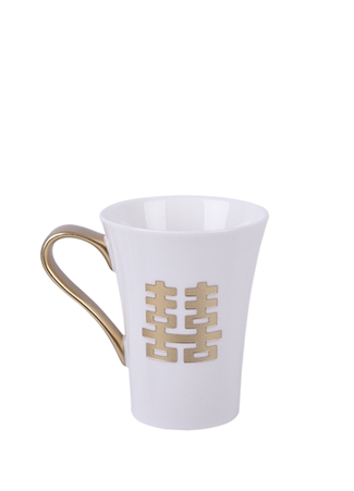 Kısmetce Çifte Mutluluk Kupa Beyaz Kısmetce Çifte Mutluluk Kupa Beyaz