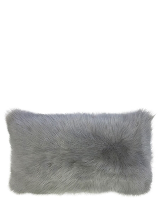 Anvogg Gri 50x30 cm Shearling Dekoratif Yastık Anvogg Gri 50x30 cm Shearling Dekoratif Yastık