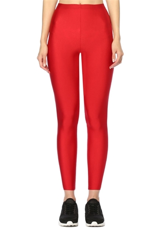 Anais & Margaux Kadın Alexandra Kırmızı Parlak Tayt S EU