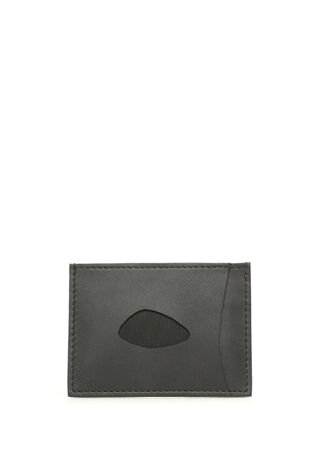 Le Feuillet Erkek Siyah Deri Kartlık EU