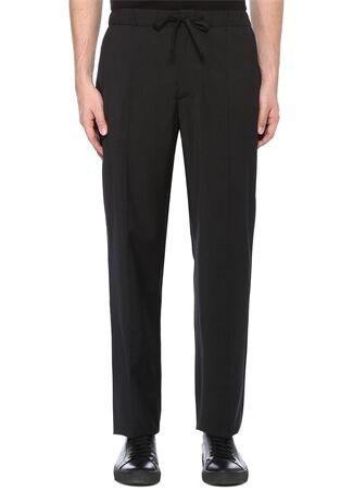 Prada Sport Erkek Antrasit Dar Paça Yün Pantolon Gri 46 IT