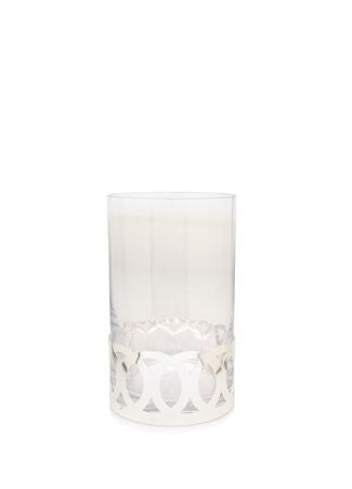 Luxuria Cerchi Metal Ayaklı Vazo Gri