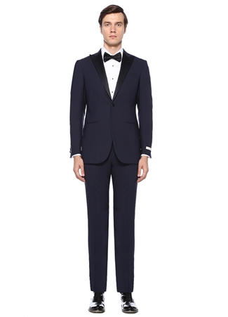 Beymen Collection Erkek Drop 8 Lacivert Kırlangıç Yaka Smokin 46 IT