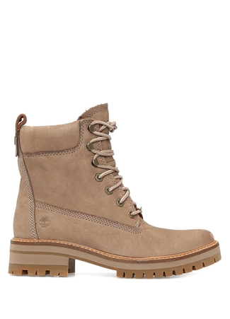Timberland Kadın Courmayeur Valley Gri Deri Bot 36 EU