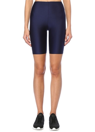 Anais & Margaux Kadın Clara Lacivert Yüksek Bel Kısa Parlak Tayt Mavi S EU