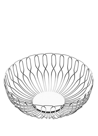 Georg Jensen Alfredo Small Çelik Ekmek Sepeti Gri Georg Jensen Alfredo Small Çelik Ekmek Sepeti Gri