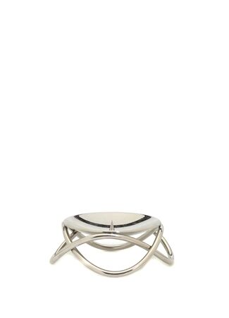 Georg Jensen Glow Mat Çelik Şamdan Gri