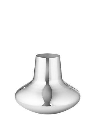 Georg Jensen Koppel Medium Çelik Vazo Gri Georg Jensen Koppel Medium Çelik Vazo Gri