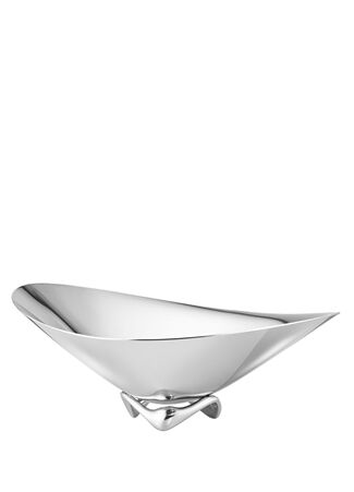 Georg Jensen Koppel Wave Small Çelik Kase Gri Georg Jensen Koppel Wave Small Çelik Kase Gri