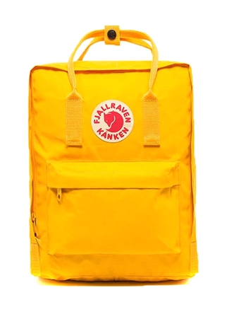 Fjallraven Erkek Re Kanken Sarı Logolu Sırt Çantası EU Fjallraven Erkek Re Kanken Sarı Logolu Sırt Çantası EU