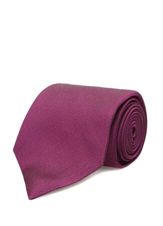 Zegna Erkek Mor İpek Kravat Eu