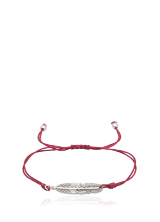 Brace İstanbul Erkek No 05 Kırmızı Yaprak Formlu Bileklik Bordo EU Brace İstanbul Erkek No 05 Kırmızı Yaprak Formlu Bileklik Bordo EU