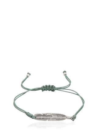 Brace İstanbul Erkek No 05 Yeşil Yaprak Formlu Bileklik EU Brace İstanbul Erkek No 05 Yeşil Yaprak Formlu Bileklik EU