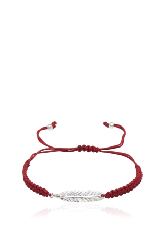 Brace İstanbul Erkek Kırmızı Yaprak Formlu Bileklik Yeşil EU Brace İstanbul Erkek Kırmızı Yaprak Formlu Bileklik Yeşil EU